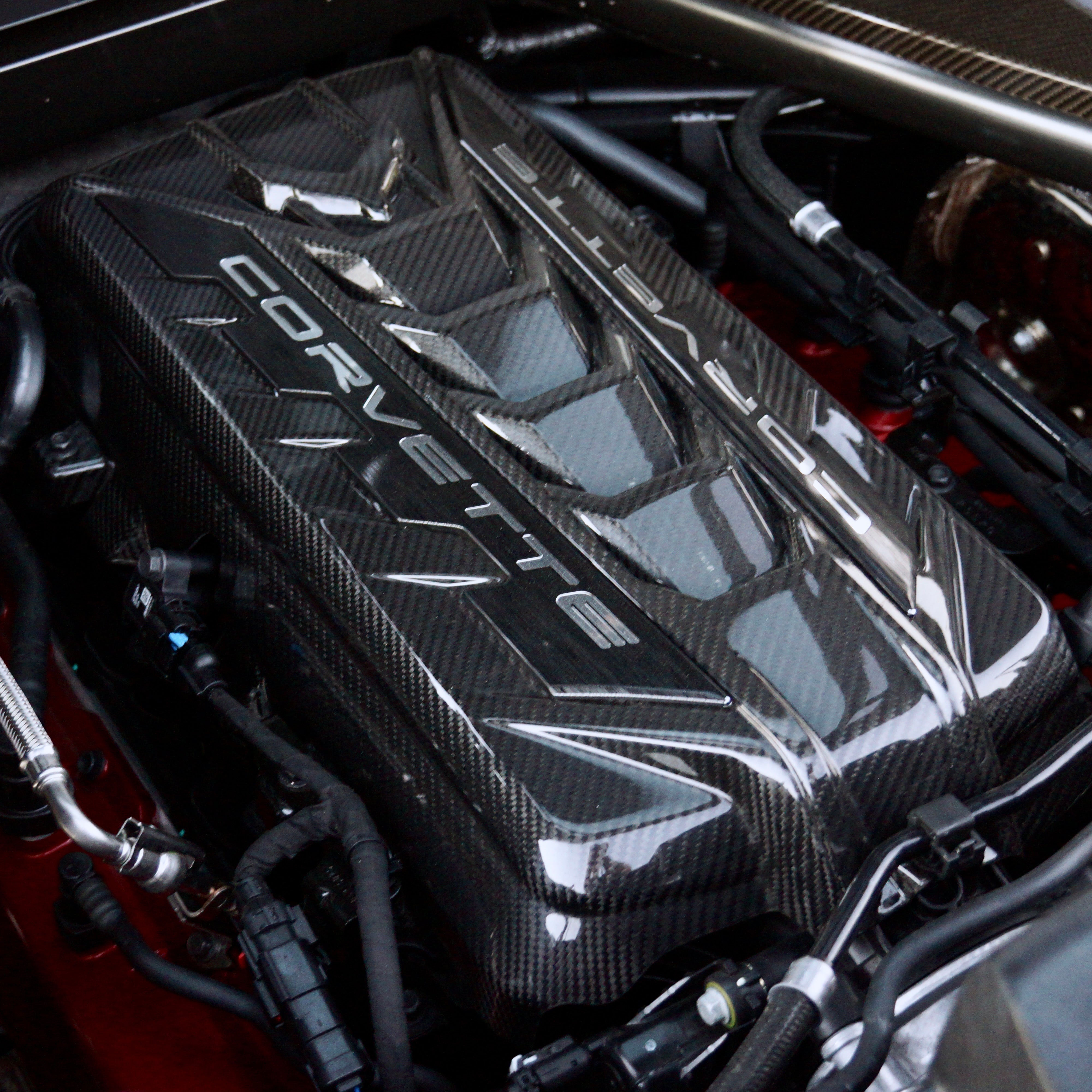 Corvette C8 Engine Cover - Real Molded Carbon Fiber – RPMCORVETTE
