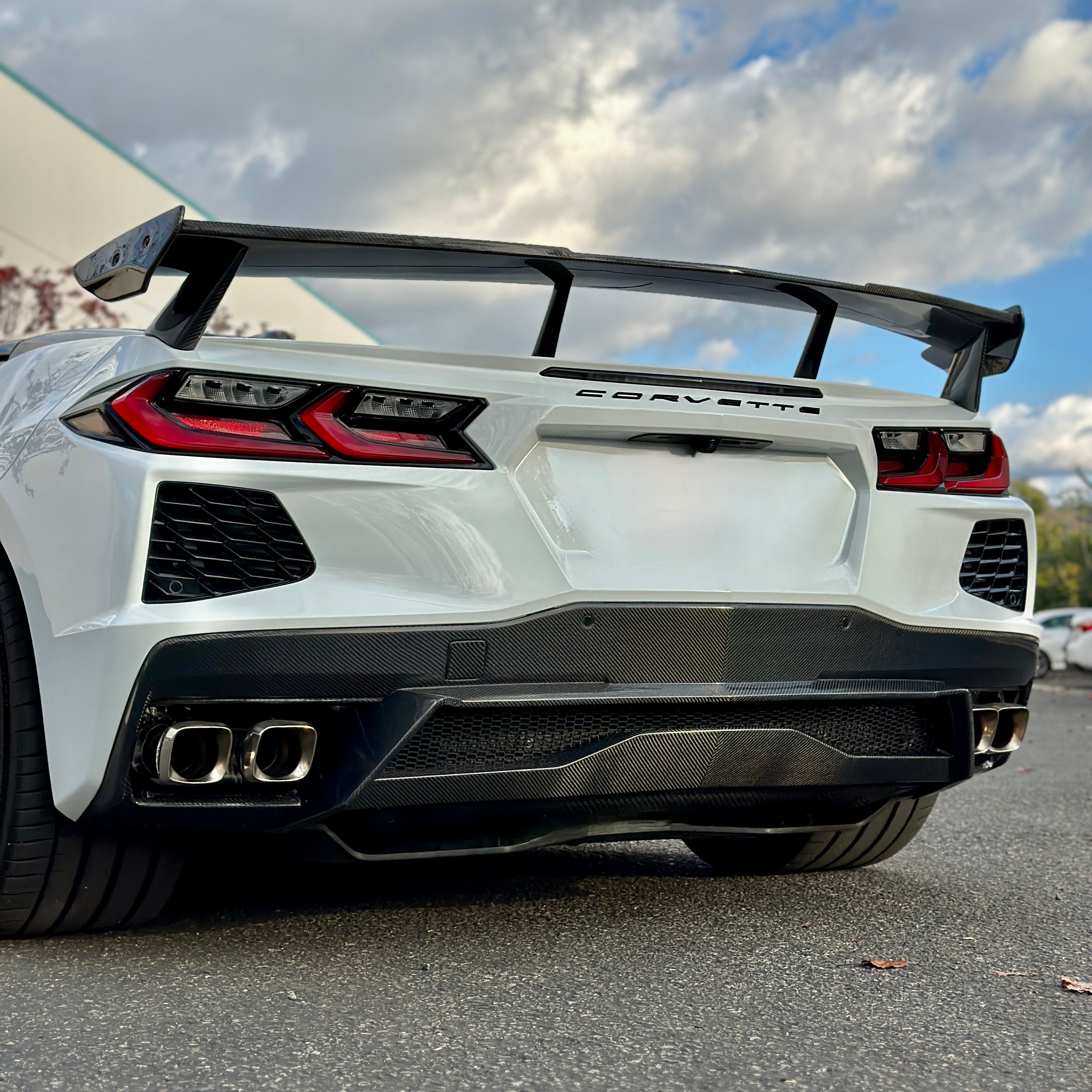 Corvette C8 Full Carbon Fiber Rear Diffuser – RPMCORVETTE