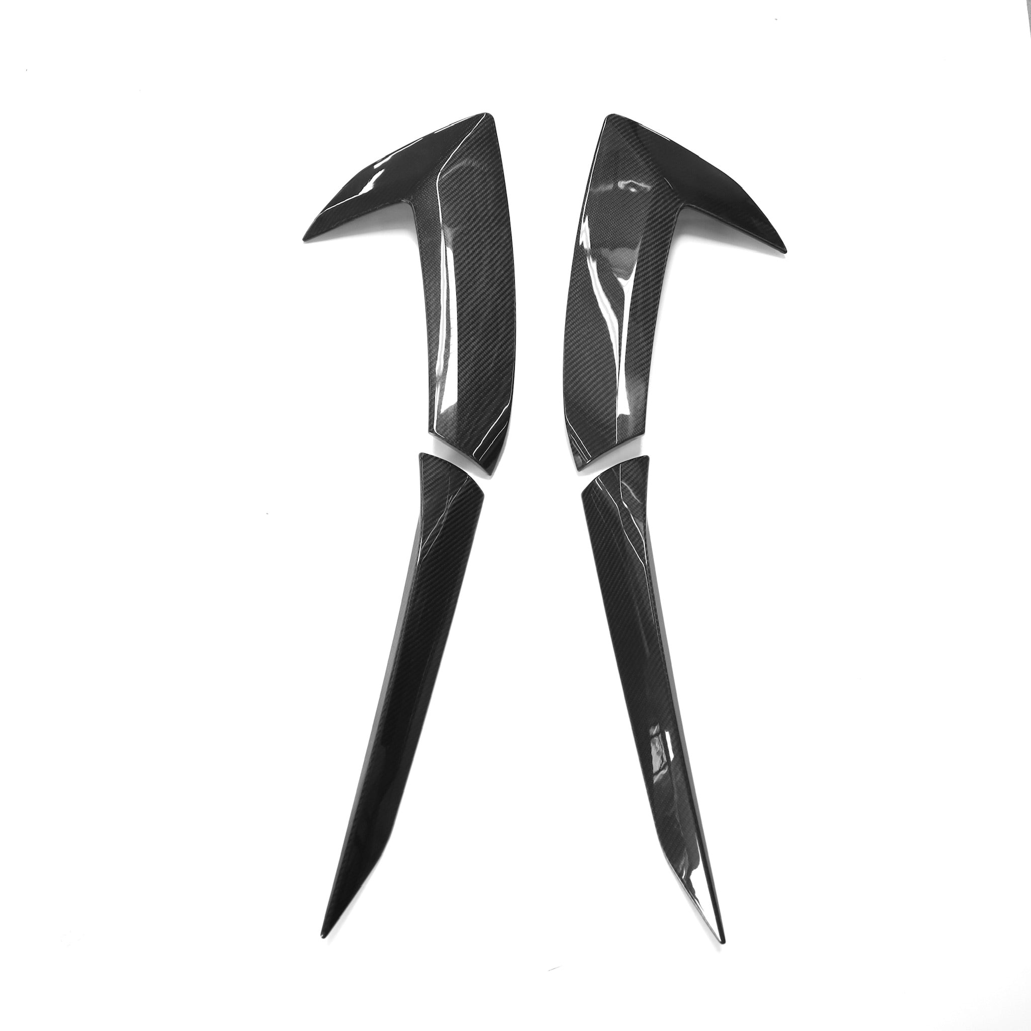 C8 Corvette Carbon Fiber Door Side Air Inlets Scoop - Overlay Type ...